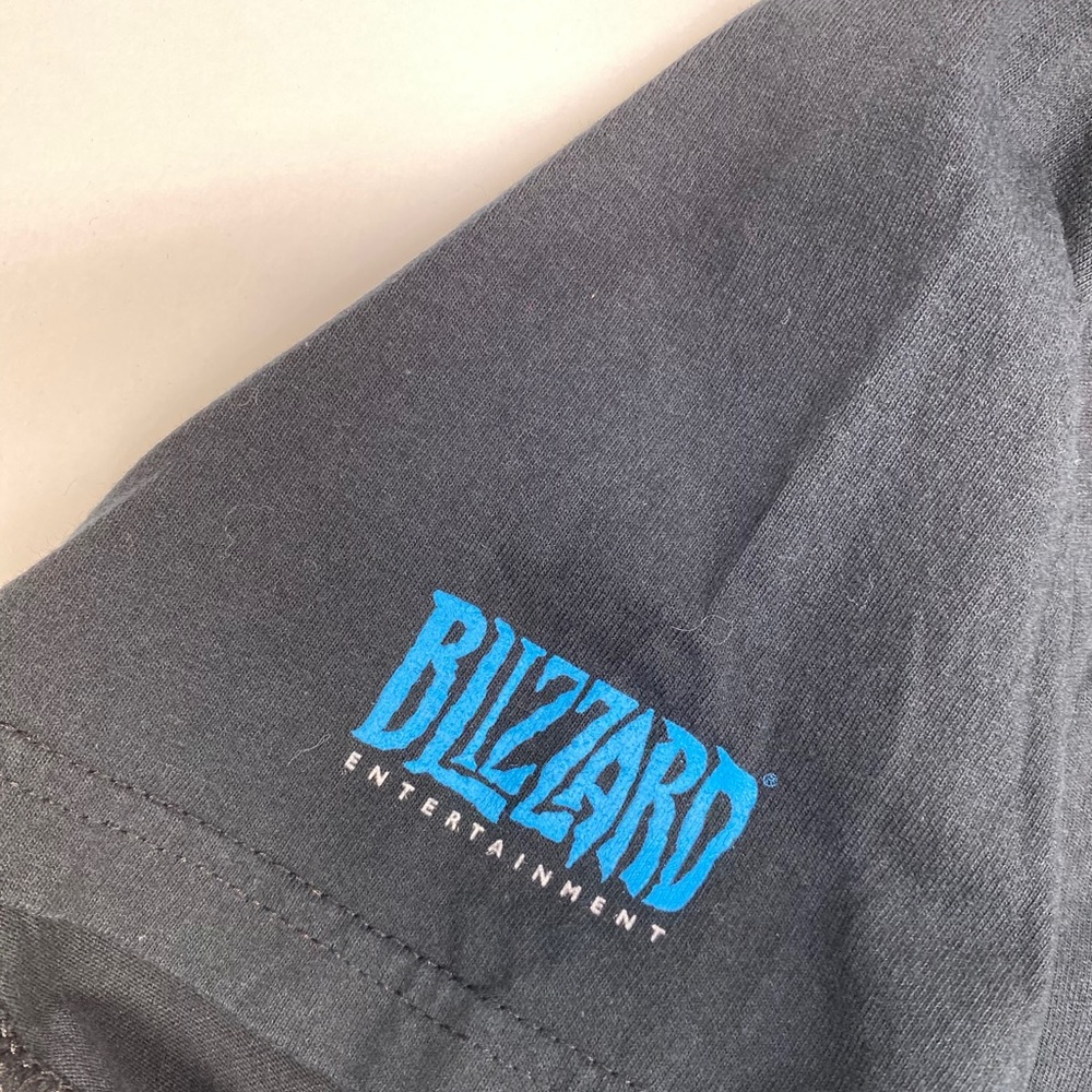 Blizzard Rare Starcraft Ghost Black Shirt - Gem